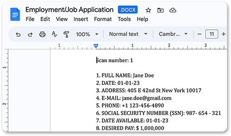 A Walkthrough for Handwritten Form Processing | Image to Text | PDF to Word & Excel