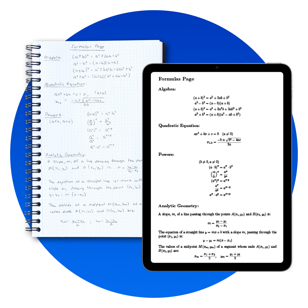 Math Converter| Handwritten Mathematical Equations to Word and LaTex